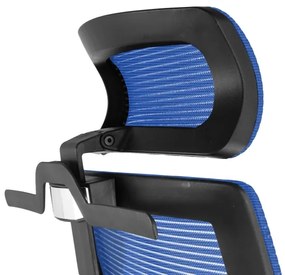 Kancelářská židle NEOSEAT DIBERTI černo-modrá