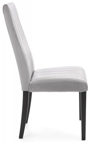 Židle DIEGO (Světle šedá / Černá)