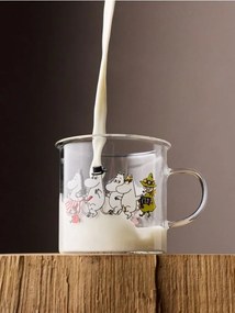 Sinsay - Skleněný hrnek s uchem The Moomins - vícebarevná