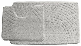 Ervi koupelnová předložka CTN světlé šedá Comfort, 2 set