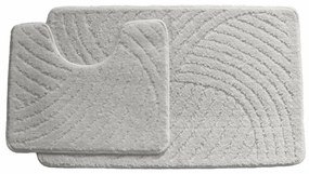 Koupelnová předložka CTN světlé šedá Comfort, 2 set