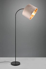 Černo-béžová stojací lampa (výška 205 cm) Julieta – Trio