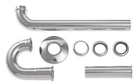 Duravit 50260000 - Umyvadlový sifon UNIVERSAL lesklý chrom 0050260000