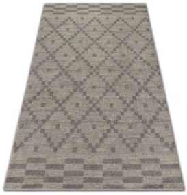 Koberec SOFT 8047  krém/světle hnědý