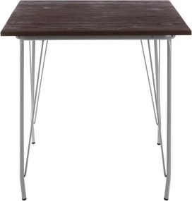 Jídelní stůl z jilmového dřeva ø 80 cm District – Premier Housewares