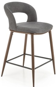HALMAR H114 barová židle šedá