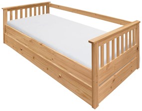 IDEA Výsuvná postel TORINO 90x200 vosk