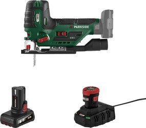 Parkside® Aku přímočará pila Pstka 12 C3, 2 Ah a 5 Ah