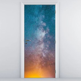 Fototapeta na dveře - Mléčná dráha (95x205cm)