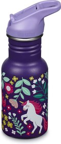 Dětská nerezová lahev Klean Kanteen Kid Classic Narrow 12oz - Leaping Unicorns 355 ml