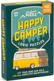 PROFESSOR PUZZLE Hra Happy Camper / Logická hra / 40 karet