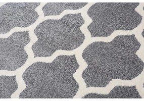 Kusový koberec Berda šedý atyp 100x300cm