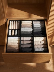 Sinsay - Sada organizérů na spodní prádlo 2 pack - černá