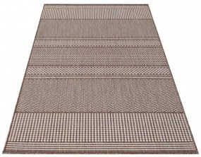 Oboustranný kusový koberec Zara hnědý 200x290cm