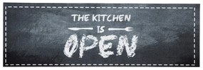 Šedý běhoun Zala Living Open Kitchen, 50 x 150 cm