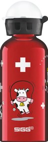 Sigg Swiss Culture dětská láhev na pití 400 ml, funny cows, 8626.90