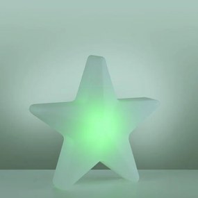 LD 19291-16 LED bateriové svítidlo AKKU-STAR, bílá, velké, venkovní IP44, nabíjecí přes USB, RGB/6000K - JUST LIGHT