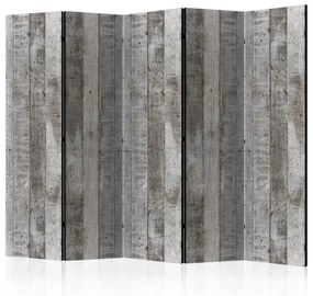 Paraván - Betonové dřevo II 225x172