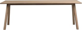 Rozkládací jídelní stůl z dubového dřeva 95x220 cm Clapperton – Rowico