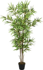 vidaXL Umělý bambus 368 listů 80 cm zelený [358967]