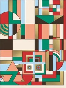 GALISON Puzzle Frank Lloyd Wright: Prosincové dárky metalické / 1000 d