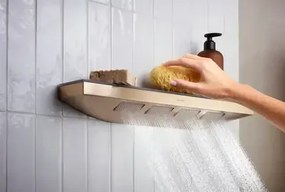 Hansgrohe Rainfinity - Šíjová sprcha s poličkou kartáčovaný bronz