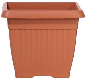 Prosperplast Květináč TERRA hranatý terakota 15cm