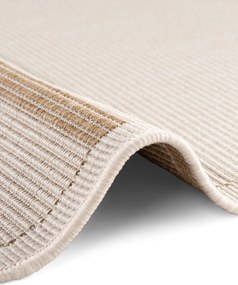 NORTHRUGS, Běhoun Duet Bowen 106245 Beige/White - na ven i na doma, 80x250, béžová, chodba / předsíň