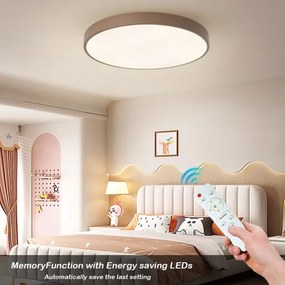 BRILAGI - LED Stm stropní svítidlo POOL LED/60W/230V 3000-6000K 60 cm hnědá+DO