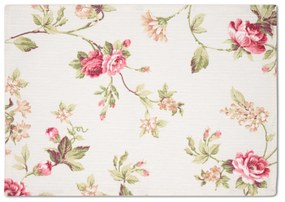 Country Rose Prostírání látkové s květovaným vzorem 45x32 cm