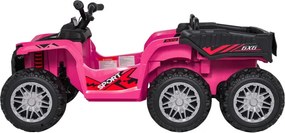 Elektrická čtyřkolka Quad Sport TX 4×4 růžová