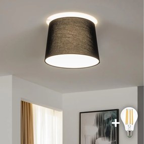 Brilagi - LED Přisazený lustr CERIA 1xE27/40W/230V pr. 30 cm černá