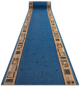 Běhoun pogumovaný JENA modrý Šíře: 120 cm