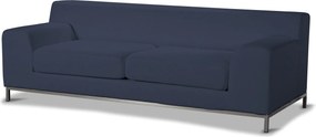 Potah na pohovku IKEA Kramfors 3-místná barva tmavě modrá látka sametová
