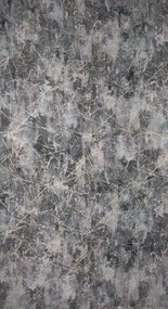ZATEMŇOVACÍ ZÁVĚS NA KROUŽCÍCH ESTER 140X250 CM VZOROVANÁ