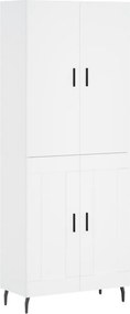 Skříň highboard bílá 69,5 x 34 x 180 cm kompozitní dřevo 3195803