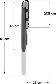 Tulano Cover 30 šedá Bezpečnostní zábrana k posteli 200 cm