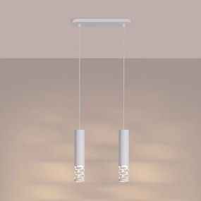 Sollux Lighting Závěsné svítidlo LIRO 2 bílé