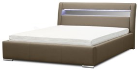 Expedo Čalouněná postel ZENONE s LED osvětlením, 180x200, madryt 1100