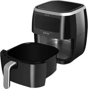 ECG AF 6000 černá / Horkovzdušná fritéza / 1800 W / 7 L / 30°-200°C /