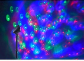 LD 19035-18 DISCO Zahradní zápich černý LED 3W RGB IP44 s DISCO efektem - LEUCHTEN DIREKT / JUST LIGHT