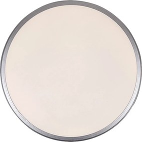 Rabalux Stříbrné stropní LED svítidlo Engon 380mm 24W 71129