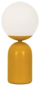Stolní lampa Erietta, žlutá