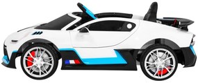 Dětské elektrické auto Bugatti Divo Bílé