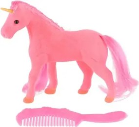 TEDDIES Česací jednorožec s hřebenem / Fliška / 14 cm / od 3 let