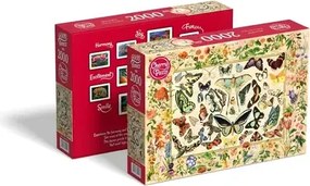 CHERRY PAZZI Puzzle Botanický svět / 2000 dílků / 100 x 70 cm