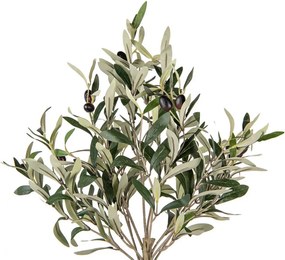 Dekorace umělý stromek olivovník s olivami Olea Tree - 20*20*90 cm