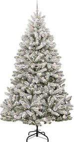 Umělý vánoční stromeček 270 cm 300 LED Teplá bílá PVC a ocel 3395777