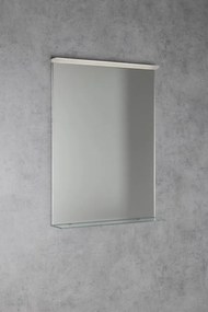Sapho Traka koupelnové zrcadlo 60 x 80 cm s led osvětlením a poličkou bílá TK060