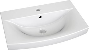Koupelnový nábytek skříňky s umyvadlem a zrcadlem dubové dub wotan  ROD PRIMO M 5/0/W/DW/0/ZINC
